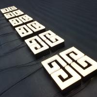 China Custom Acrylic 3D Logo Signage Front Lit Backlit Acrylic LED Letters Signs for sale