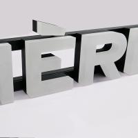 China 3D LED Frontlit Illuminated Advertising Acrylic Letter Signs For Frontlit Sign for sale