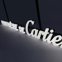 China 3D LED Frontlit Illuminated Advertising Acrylic Letter Signs For Frontlit Sign for sale