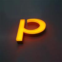 China Custom 3D Mini Front Lit LED Channel Letters , Advertising Acrylic Illuminated Signs for sale