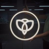China Custom 3D Acrylic LED Logo Sign Outdoor Illuminated Brand Signage for sale