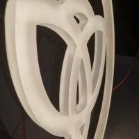 China Custom 3D Acrylic LED Logo Sign Outdoor Illuminated Brand Signage for sale