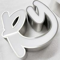 China Custom Heart Shape LED 3D Acrylic Love Letter Sign for Wedding Decoration for sale