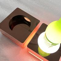 China Custom Showroom Display Props Stainless Steel Led Luminous Display Stand for Bottles for sale