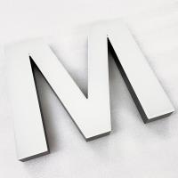 China Metal Letter Sign — Stainless Steel & Acrylic Backlit 3D Logo, Indoor/Outdoor for sale