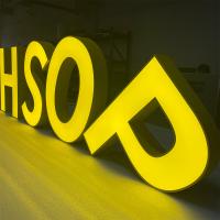 China Custom Large 3D LED Acrylic Channel Letters for Retail Storefront & Event Display for sale