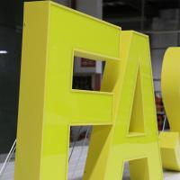 China Custom Large 3D LED Acrylic Channel Letters for Retail Storefront & Event Display for sale