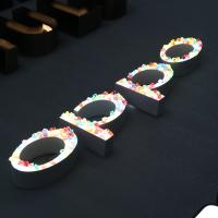 China Custom 3D Diamond LED Letter Sign Crystal LED Alphabet Sign for Decoration for sale