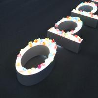 China Custom 3D Diamond LED Letter Sign Crystal LED Alphabet Sign for Decoration for sale