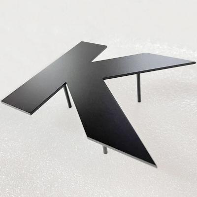 China Laser Cut Stainless Steel Letters Floating 3D Metal Sign for Modern Branding for sale