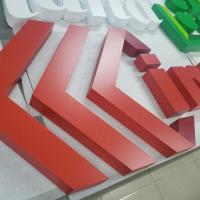 China Custom Stainless Steel Painted Letters Metal Sign for Commercial Branding for sale