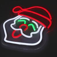 China Santa Claus LED Neon Sign Custom Neon Signs for Holiday Decor & Business Display for sale