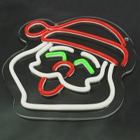 China Santa Claus LED Neon Sign Custom Neon Signs for Holiday Decor & Business Display for sale