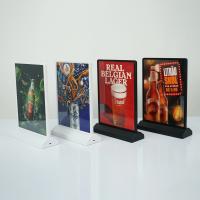 China TOP SELLER Rechargeable Double-sided Tempered Glass LED Menu Light Box A4/A5 — USB, MOQ 1 | Z-Z Group for sale