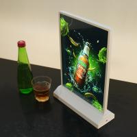 China Rechargeable A4/A5 Desktop LED Light Box — Double-sided Tempered Glass, USB for sale