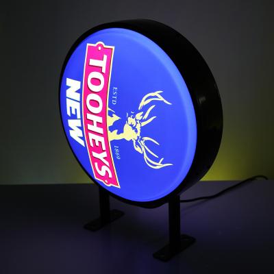 China Outdoor Advertising LED Lightbox Waterproof — Round/Square Vacuum Forming Sign, IP Rated for sale
