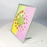 China Aluminum Snap Frame LED Light Box A1 A2 A3 A4 B1 B2 — Tool-free Poster Swap, 10mm Slim, Tempered Glass for sale