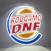 China Custom Logo LED Neon Sign 12V Low Voltage — Business Branding Sign, Silicon + Acrylic for sale