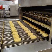 China Round Shape Cup Noodle Production Line Making Equipment 9min Cooling for sale
