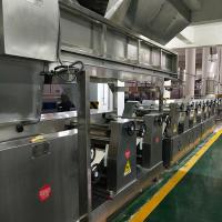 China 5.5 Tons /8H Chowmein Production Line Hakka Noodle Making Equipment Semi Automatic for sale