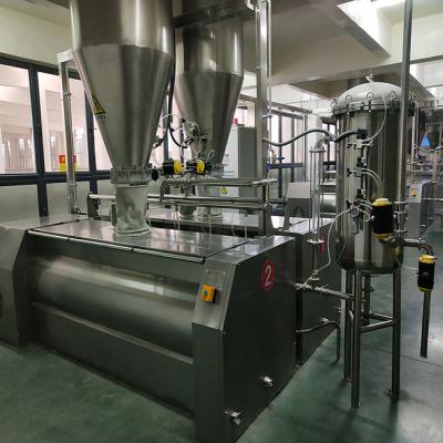 China 380V 50HZ Instant Noodle Processing Line Square Fried Noodle Plant Machinery for sale
