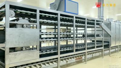 China Fully automatic ripen fresh noodle production line for sale