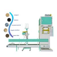 China Compost Packing Machine 5-50kg Capacity with 150-500 Bags/Hour Output for Organic Fertilizer Packaging for sale