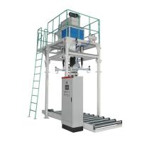 China Jumbo Bagging Machine 500-2000kg Bulk Bag Filler with PLC Control System 220V/50Hz for sale