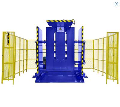 China JL DCS-PC Pallet Inverter Changer Machine - 2000kg Capacity, 1200x1200mm Size, 6KW Power for sale