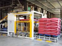 China Automatic Sack and Carton Palletizer Machine 20-50kg Capacity 300-600 Bags/Hour Industrial Automation for sale