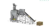 China 50kg Bag Slitting and Emptying Machine - 100-800 Bags/Hour Capacity with 98-99% Efficiency for sale