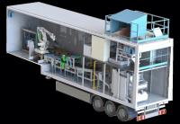 China Automatic Mobile Bagging System Containerized Unit 20-100kg Capacity 700-1500 Bags/Hour for sale