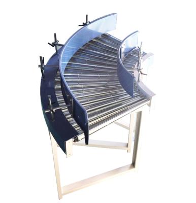 China PVC Power Curve Conveyor Belt Roller 90° 180° Systems - 750mm Width, 200kg Capacity, 400W Motor for sale
