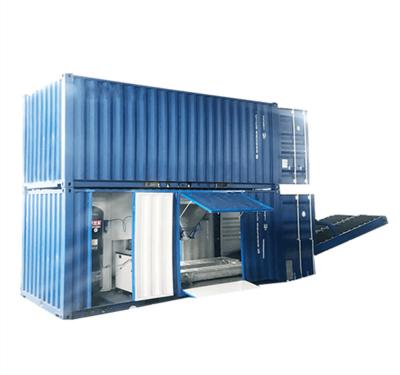 China 20-100kg Mobile Bagging System with 700-1500 Bags/Hour Capacity | Containerized Cargo Handling Equipment for sale