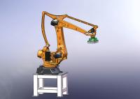 China Automatic Robotic Bag Palletizer for Flour Industry - 100-1200 Bags/Hour Capacity, 10-50kg Weight Range for sale