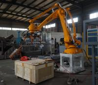China PLC Program Automatic Palletizing Robot for Food Bags and Carton Boxes | 10-50kg Capacity, 100-1200 Bags/Hour for sale