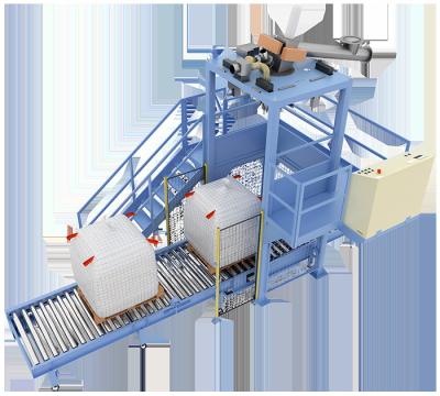 China 2 Ton Woven Jumbo Bag Filling Station with 30-50 Bags/Hour Capacity and ±0.2% Weighing Accuracy for sale