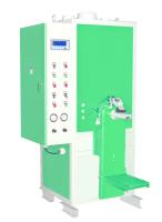China Automatic Dry Lime Valve Bagging Machine with 5-50kg Weighing Range and 150-200 Bags/Hour Speed for sale