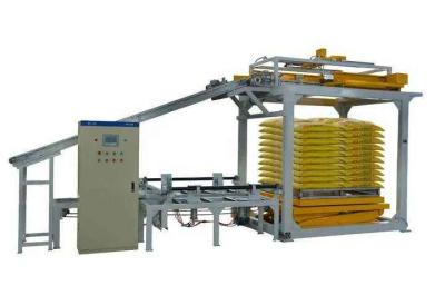 China Semi-Automatic Bag Palletizer Machine for Putty Powder - 400-500 Packs/Hour, 1-10 Layers Customizable for sale