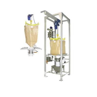 China JLSG Series Bulk Powder Ton Bag Unloader System - 50-1000 t/h Capacity with Dust Removal for sale