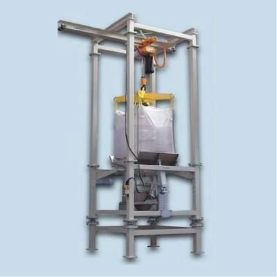 China Bulk Bag Discharger System 1000×1000×1600mm with 800-2500m³/h Dust Control for Cement & Powder Materials for sale