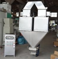 China Semi-Automatic Powder Feed Pellet Packing Machine with 30-6000g Weighing Range and 42-6 Bags/Min Capacity for sale