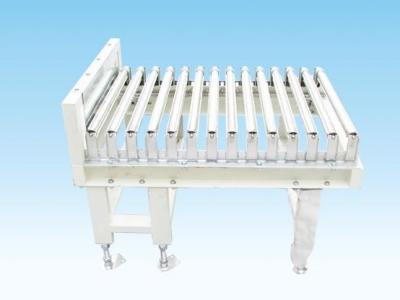 China Motorized Roller Conveyor 400W 200kg Pallet Turntable Truck Loading Conveyor for sale