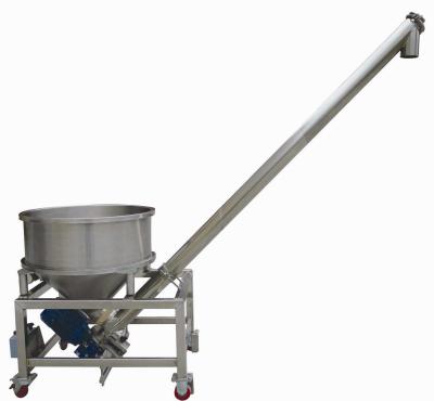 China Automatic Screw Hoister Feeding Conveyor Machine - 3 m³/hour Capacity, 2.5KW Power, 114mm Screw Diameter for sale