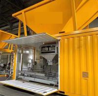 China Mobile Container Bagging System 20-100kg Weighing Range with ±0.2% Accuracy for Grain and Fertilizer Packaging for sale
