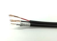 China RG59B/U+2x0.75mm² Siamese Coax Cable Transfer Power and Video Signal for CCTV Surveillance for sale
