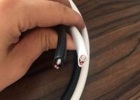 China Video CCTV RG59 Cable With Power White PVC Round Cover Copper Conductor for sale