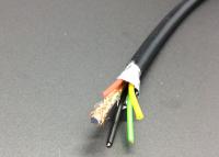 China Mini 4 Cores CCTV Outdoor Siamese Cable , RG59 Siamese Cable 1000 Ft for sale