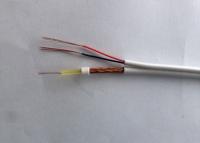 China RF4+2C Mini CCTV Camera Cable , Siamese Coaxial Cable Yellow SOLID PE to Brazil for sale