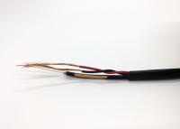 China RG174+2C Siamese Video Cable , Siamese Coaxial Cable For CCTV 26AWG CU Monitor Wire for sale